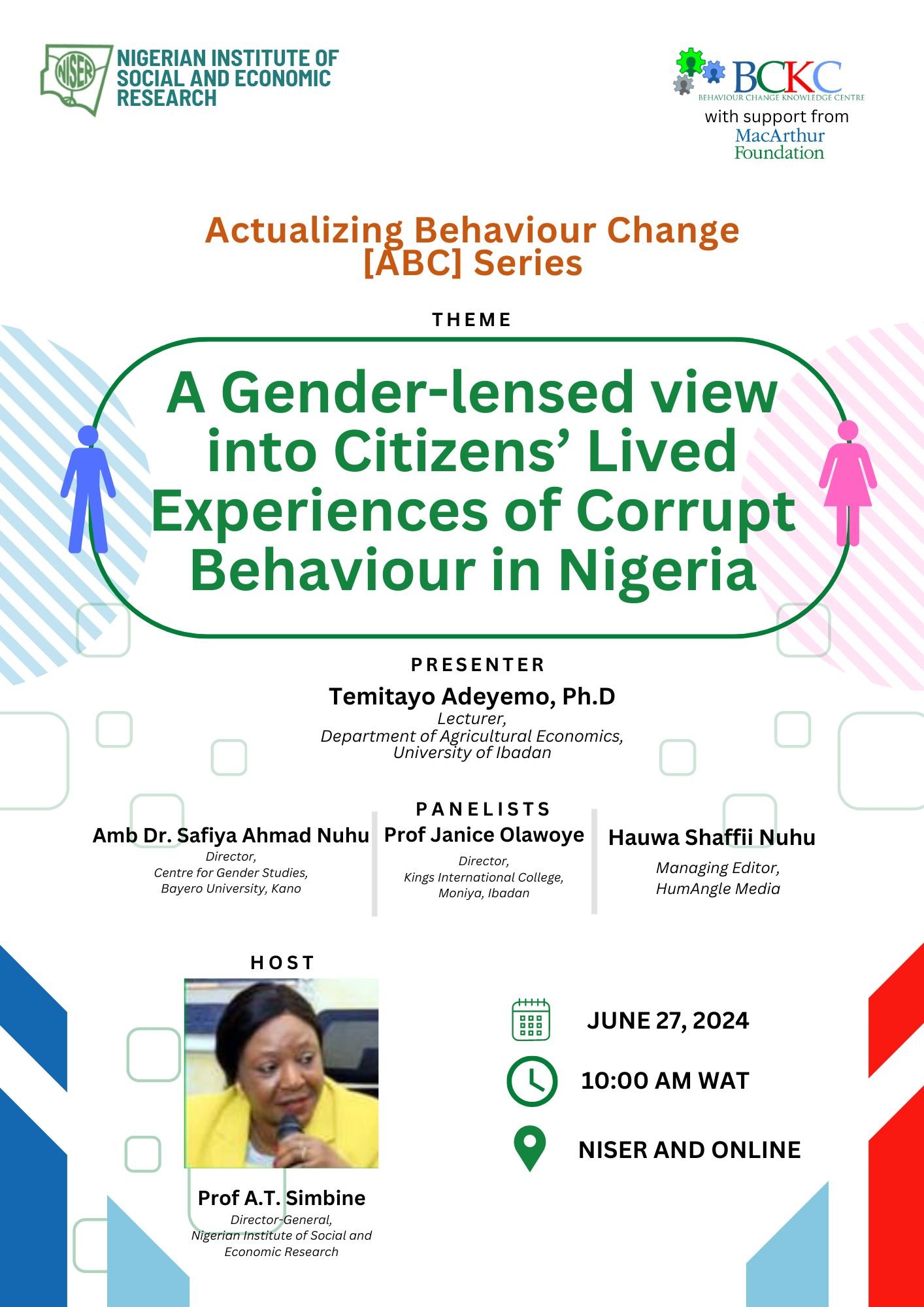 ACTUALIZING BEHAVIOUR CHANGE [ABC] KNOWLEDGE SERIES - JUNE 2024 - NISER